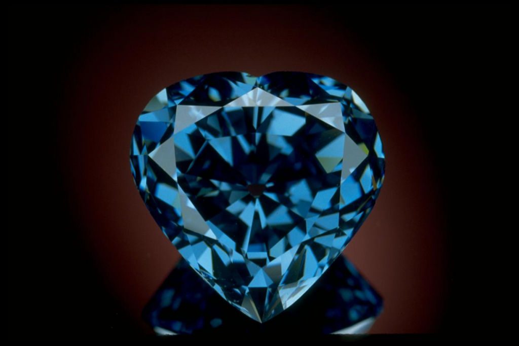 Le Diamant Coeur Bleu | Ajediam®